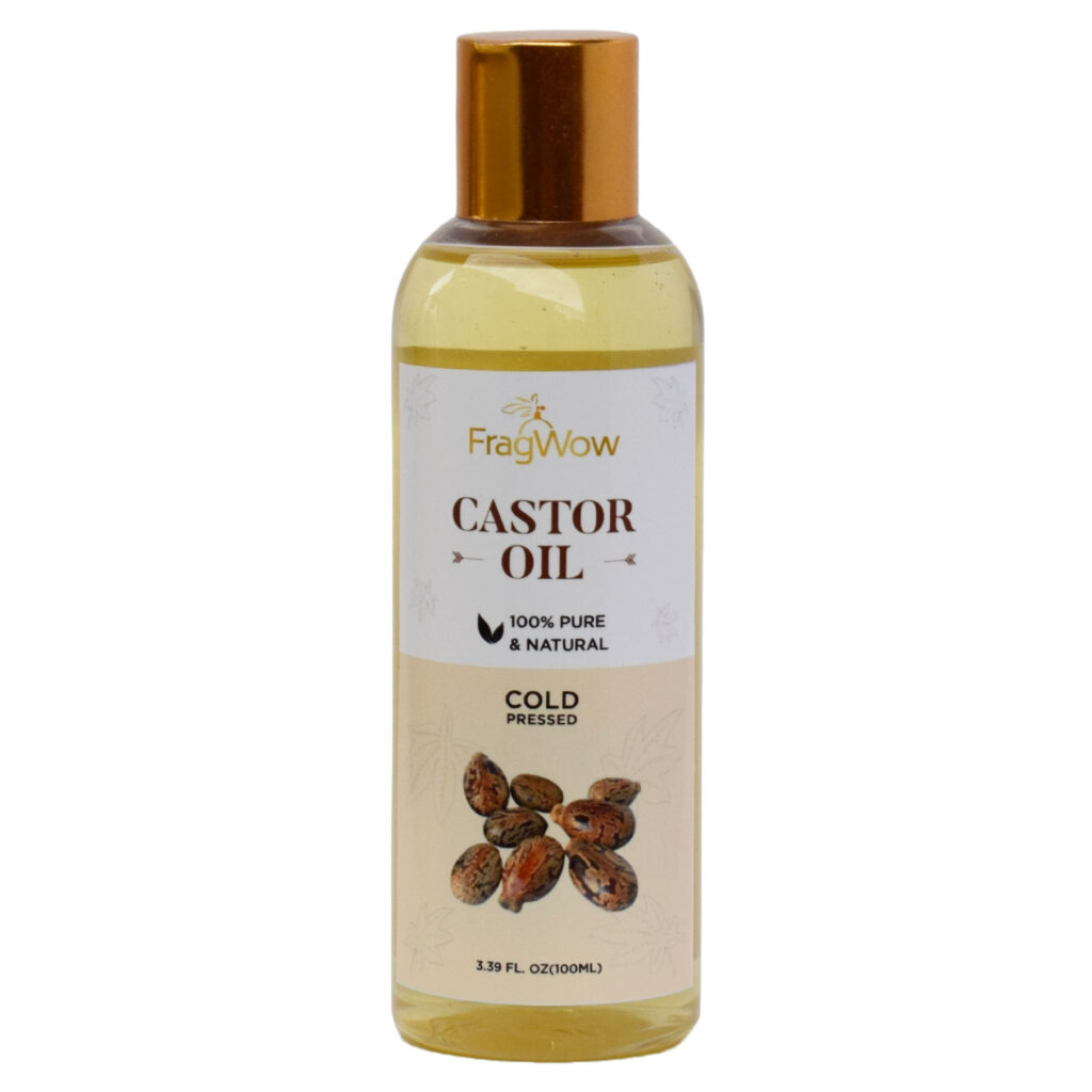 100% Pure Castor Oil For Hair, Skin, And Eyelashes: The Natural ...